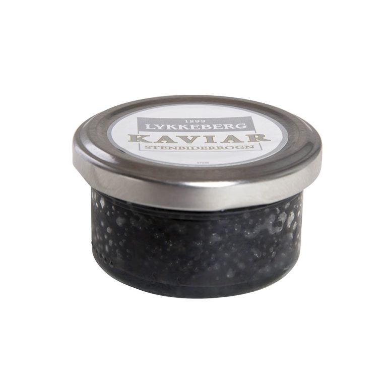 Caviar from lumpfish roe to trout roe with a delicate taste